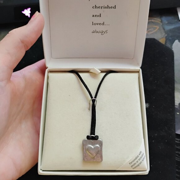 Hallmark | Jewelry | Hallmark Heart Necklace | Poshmark
